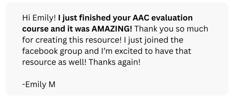 The AAC Assessment Hub – Emily Diaz, SLP. | AAC Speech Therapist