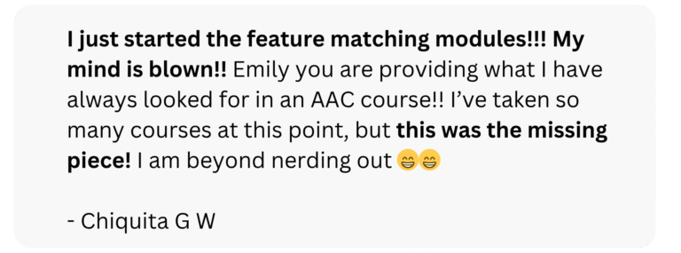 The AAC Assessment Hub – Emily Diaz, SLP. | AAC Speech Therapist